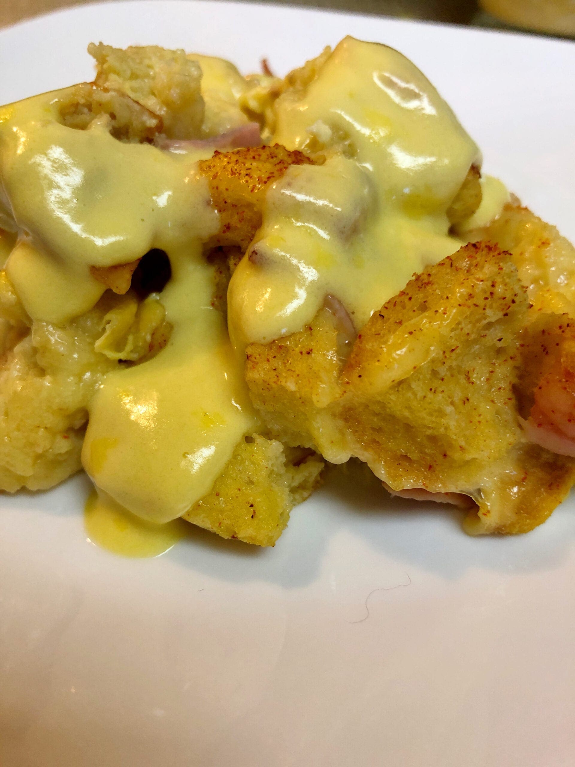 Overnight Eggs Benedict Casserole - Wholesome Farmhouse Recipes