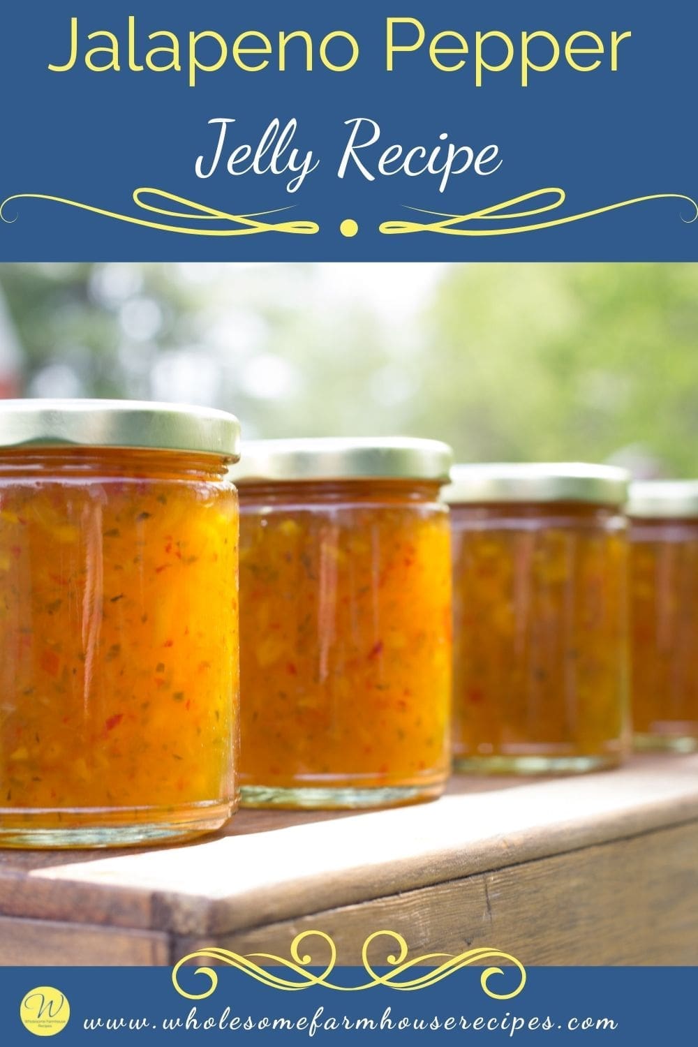 Easy Homemade Jalapeno Pepper Jelly Recipe - Wholesome Farmhouse Recipes
