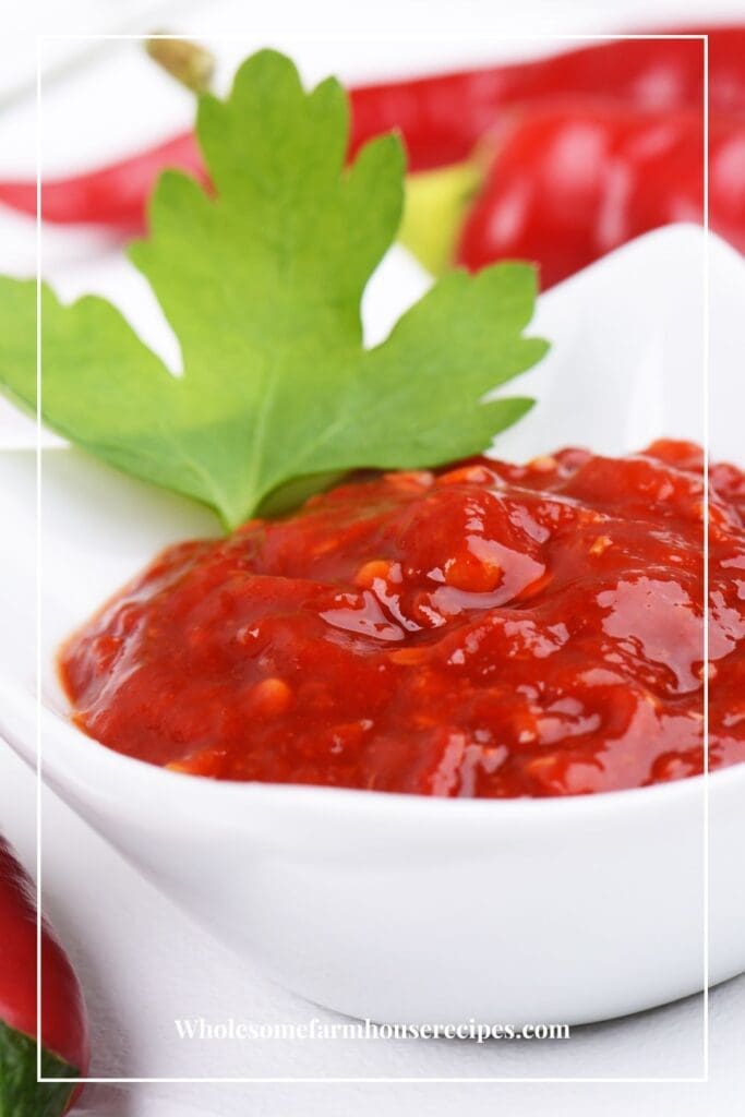 How to Make Homemade Chili Sauce with Ketchup Recipe - Wholesome ...