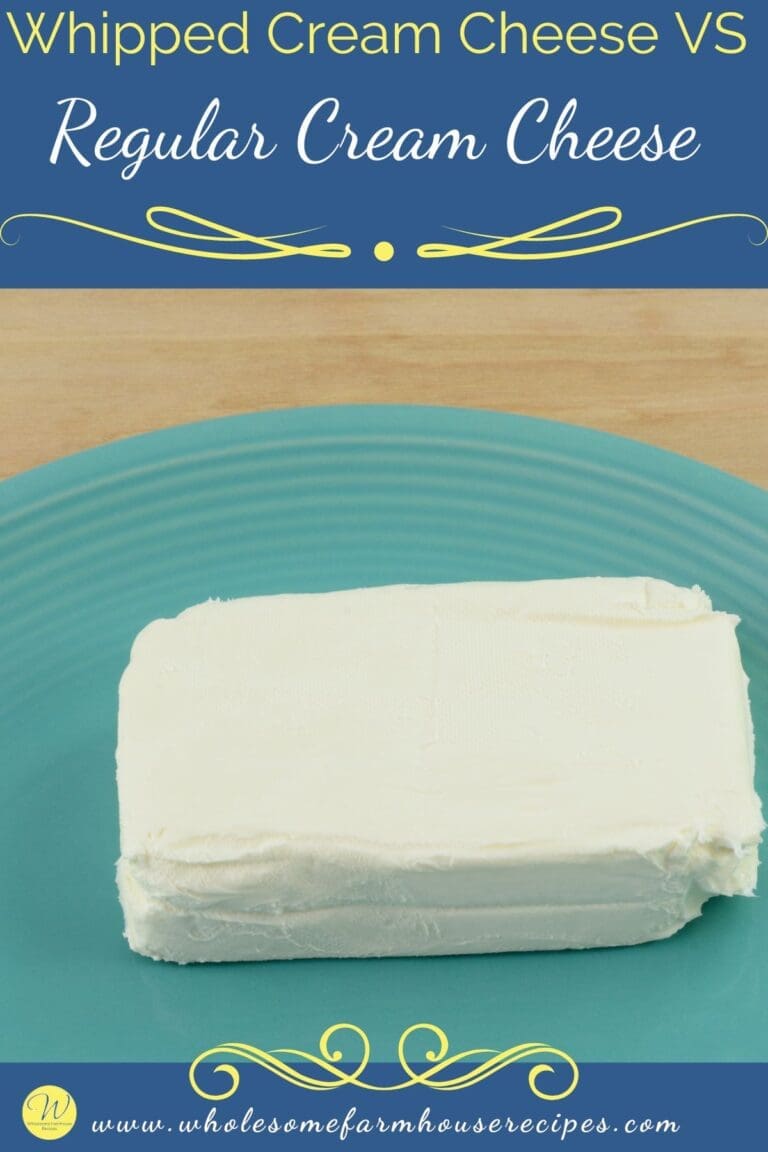 Whipped Cream Cheese VS Regular Cream Cheese - Wholesome Farmhouse Recipes