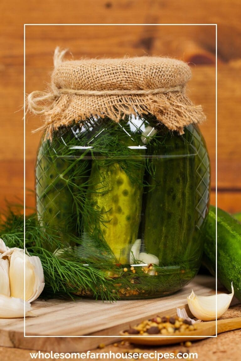 How to Make Homemade Polish Dill Pickles Recipe - Wholesome Farmhouse ...