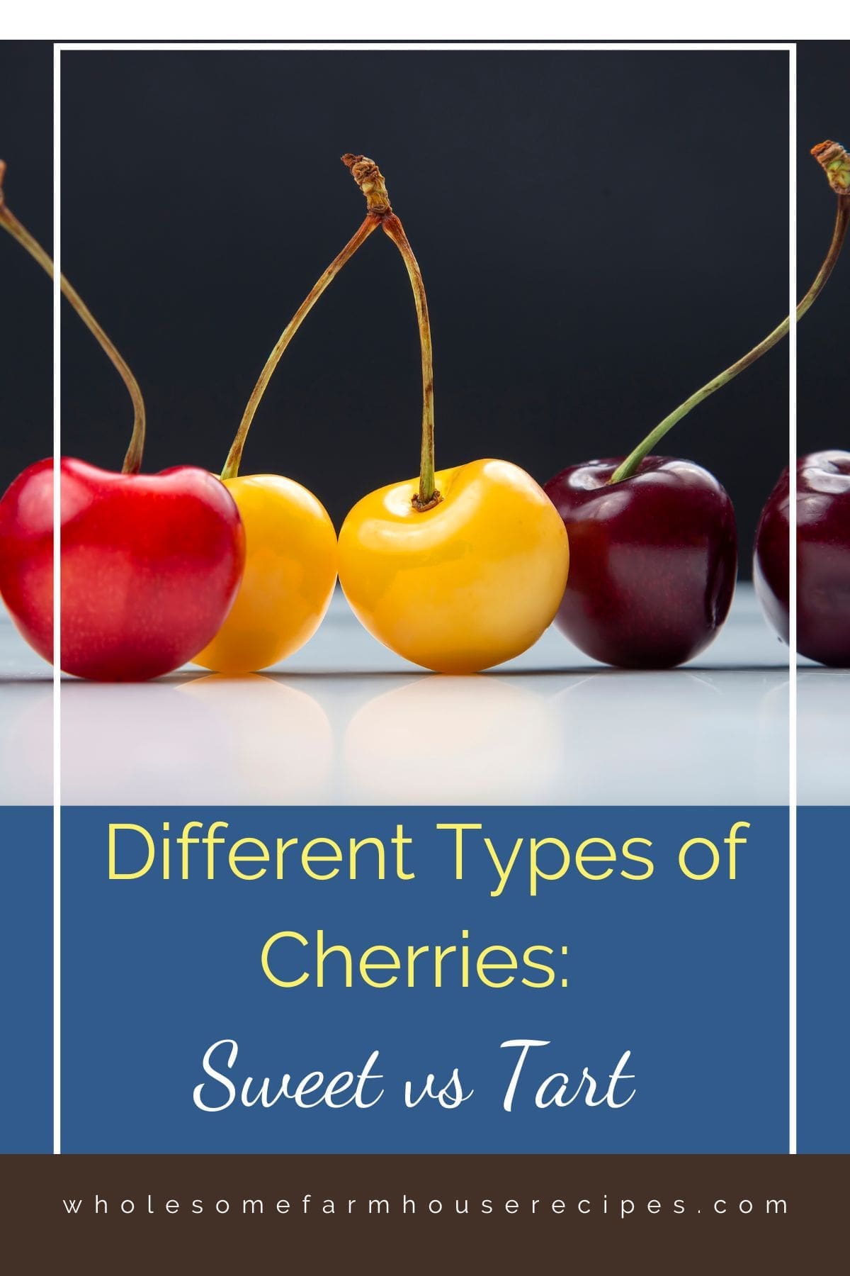 Different Types of Cherries: Sweet vs Tart - Wholesome Farmhouse Recipes