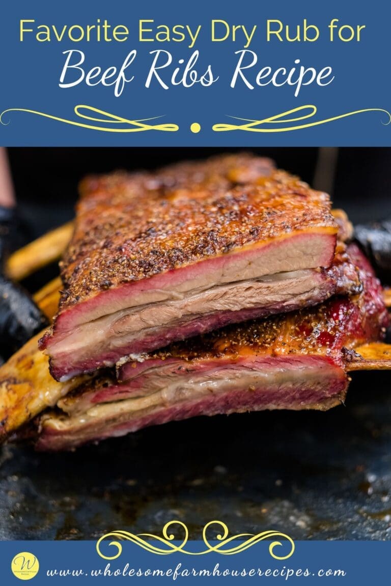 Favorite Easy Dry Rub for Beef Ribs Recipe - Wholesome Farmhouse Recipes