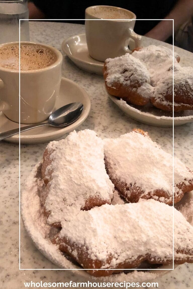 Easy Homemade Beignets Recipe Like New Orleans - Wholesome Farmhouse ...