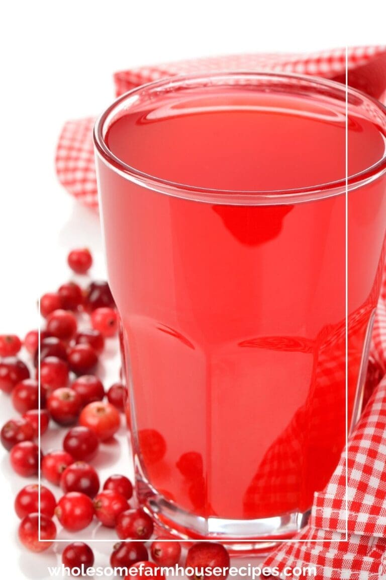 Step-by-Step Guide to Canning Cranberry Juice - Wholesome Farmhouse Recipes