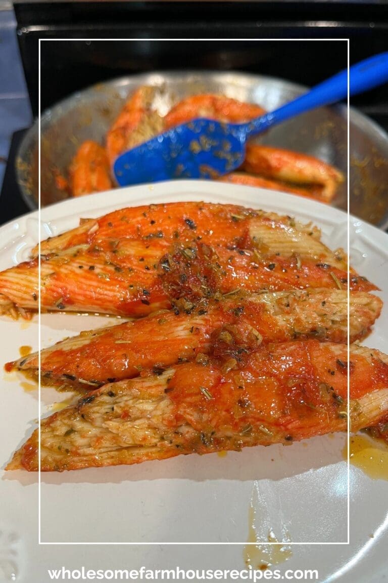 Easy Surimi Fish Recipe with Butter and Seasonings - Wholesome ...
